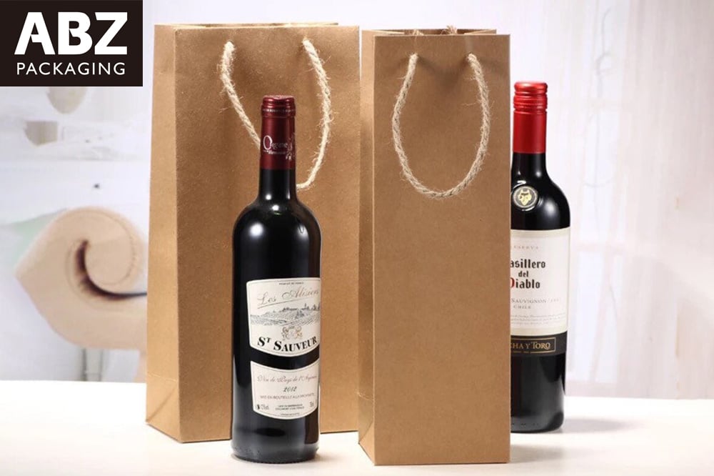 The Ultimate Guide to Paper Wine Bags | ABZ Packaging